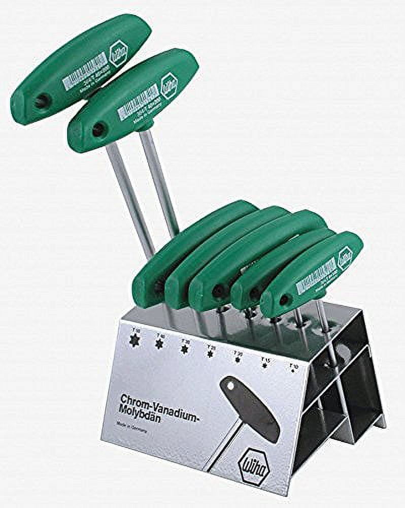 Wiha 36490 7 Piece Torx T-handle Metal Stand Set - Walmart.com