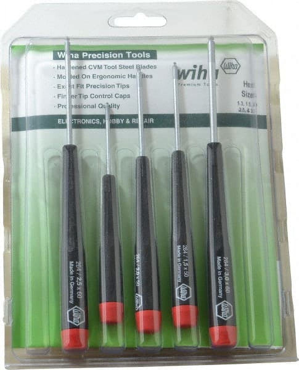 Wiha 5 Piece, Hex Driver Set Hex - Walmart.com