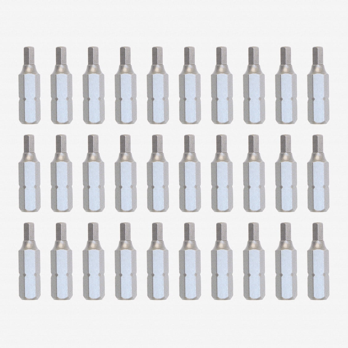 Wiha 72584 3mm Hex Contractor Insert Bit (30 Piece Bulk Pack) - Walmart ...
