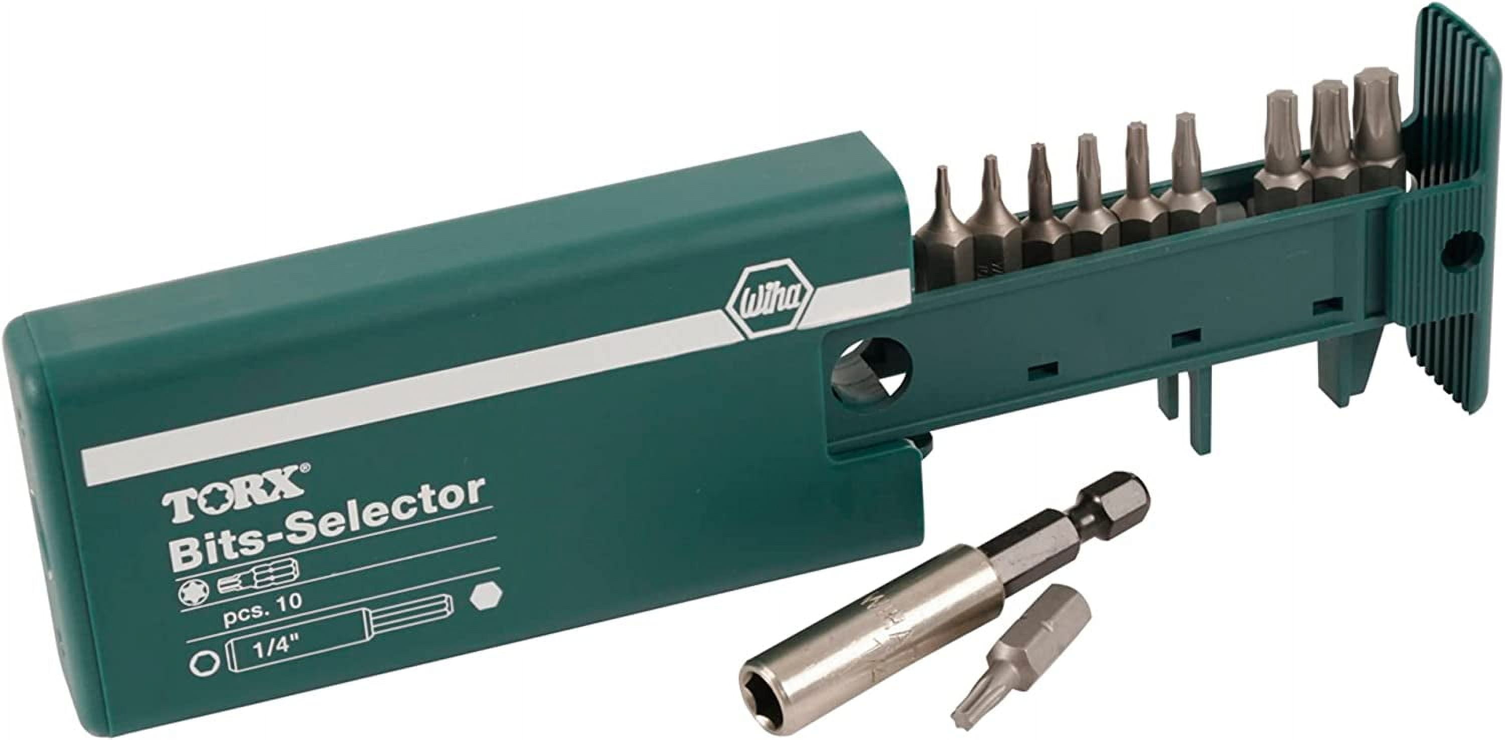 Wiha 79242 11 Piece Torx Bit Selector (T5-T30) - Walmart.com