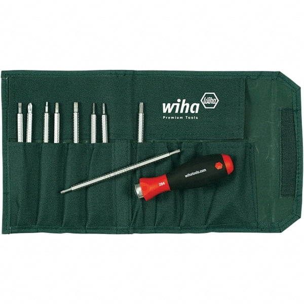 WIHA Hard Tool Drive-Loc VI Combination Interchangeable Blade Set (10 ...