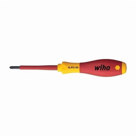 Wiha Insulated Pozidriv Screwdriver #1 Round 30711 - Walmart.com