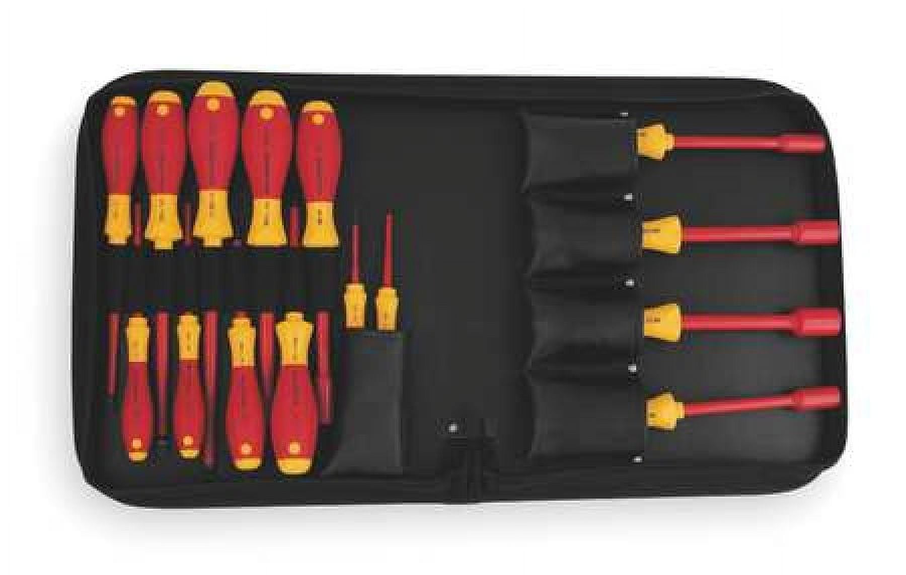 Wiha Insulated Screwdriver/Nutdriver Set,15pc 32190 - Walmart.com