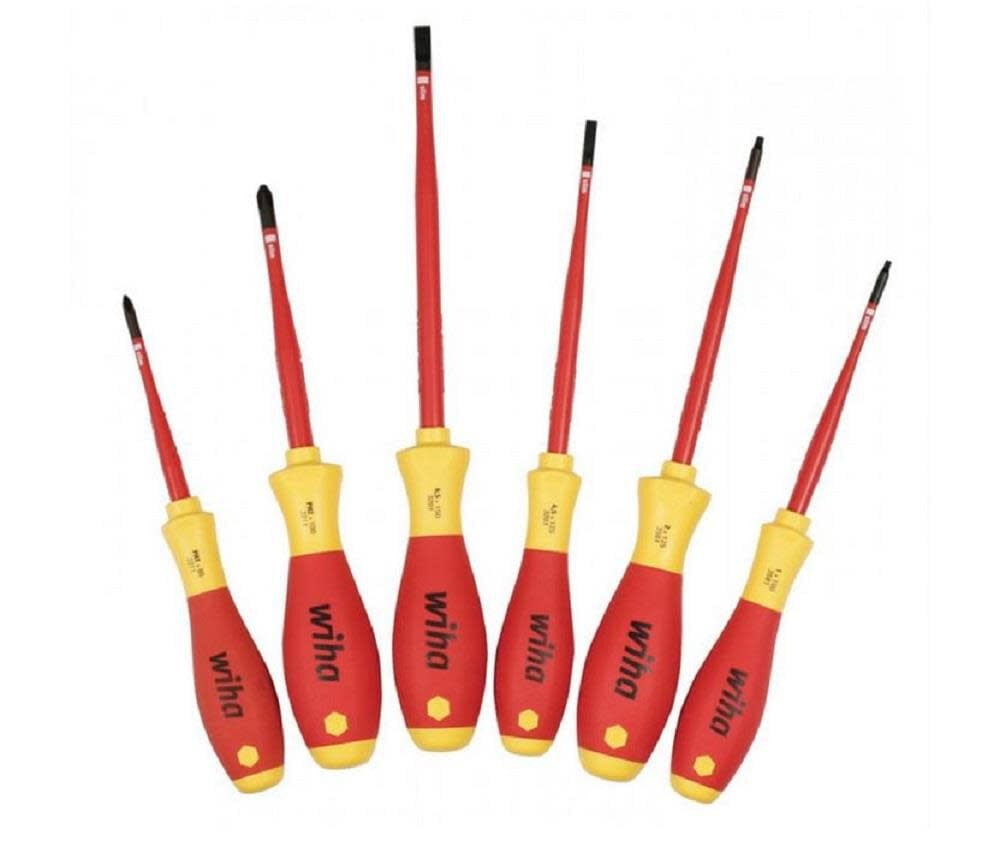 Wiha Insulated Screwdriver Set, NmPcs6 32196 - Walmart.com