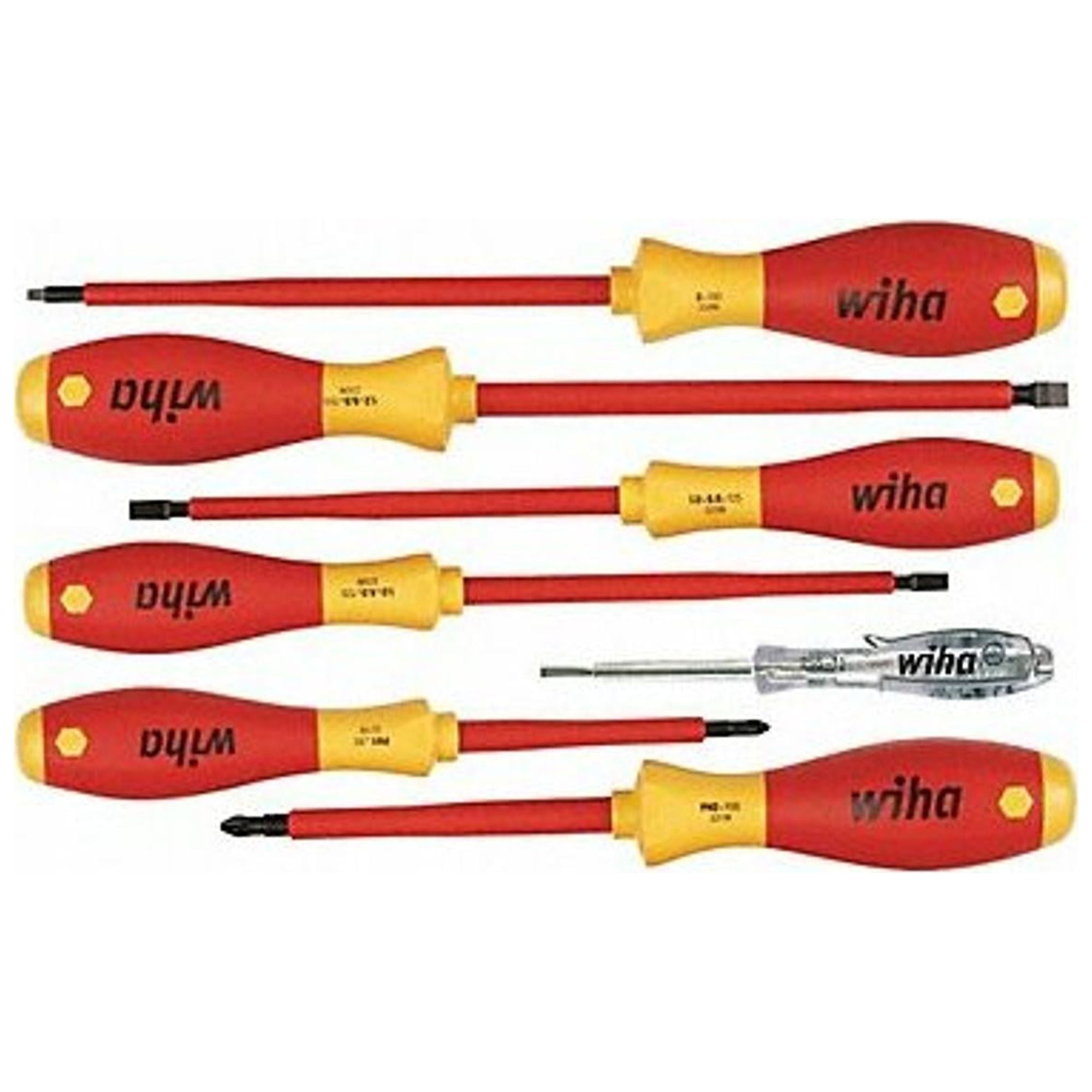 Wiha Insulated Screwdriver Set, NmPcs7 32087 - Walmart.com