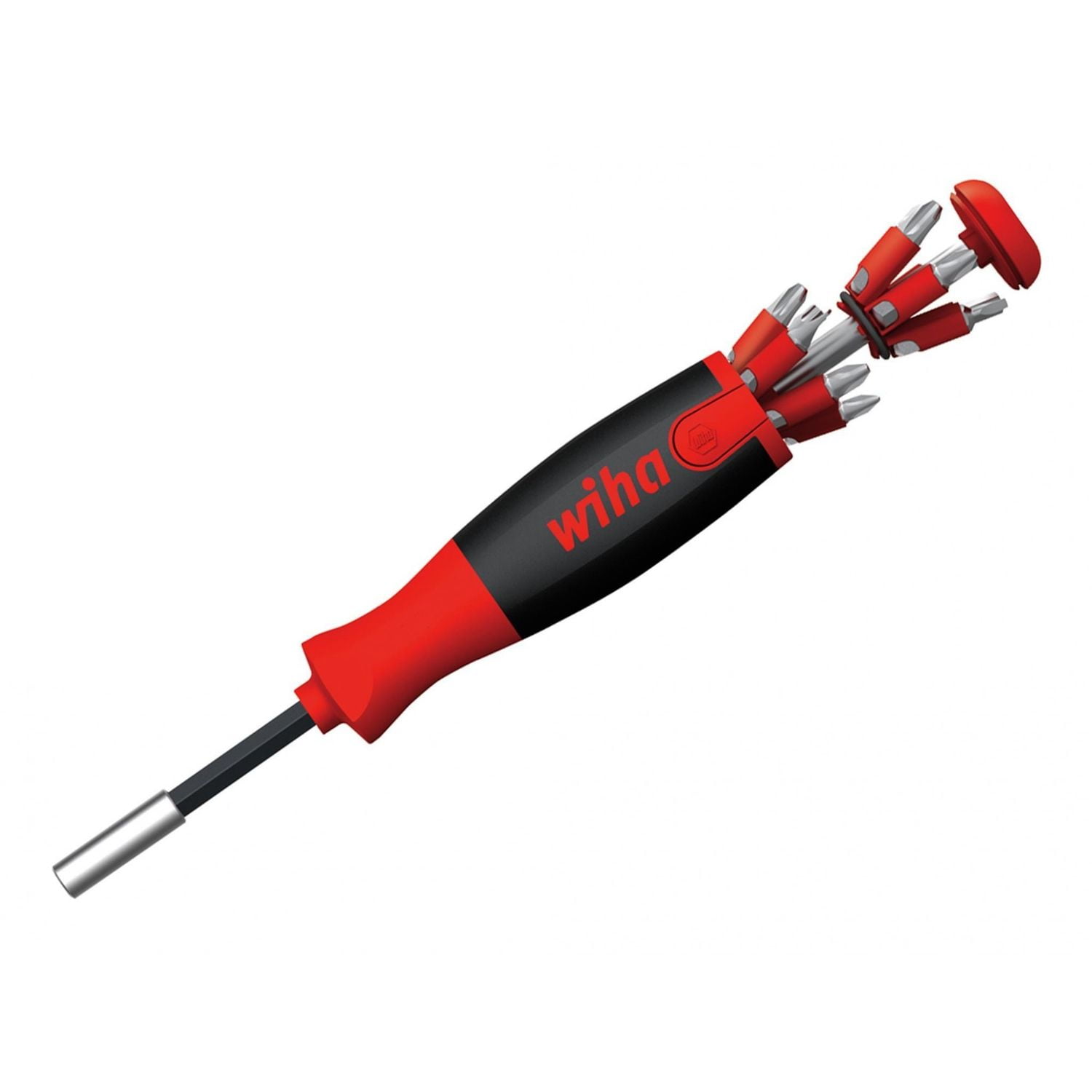 Wiha Liftup 25 Magnetic Screwdriver With Bit Magazine (sl, Ph, Pz, Tx ...