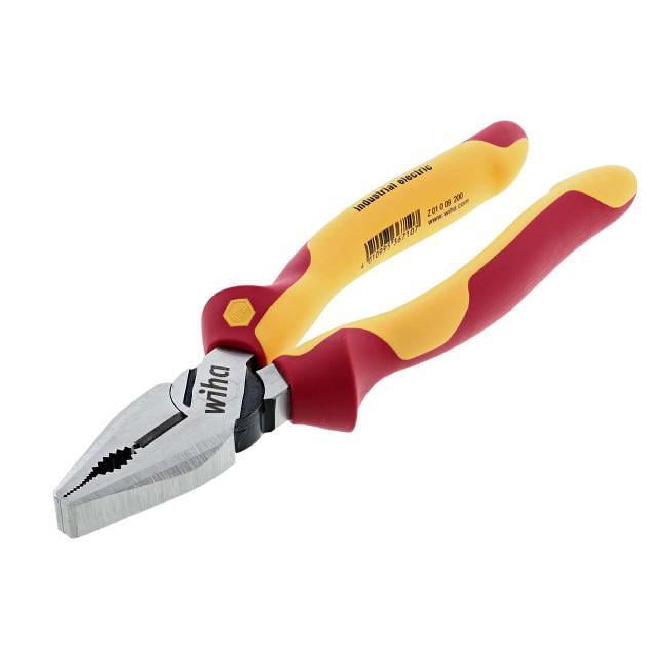 Wiha 8In Insulated Industrial Combination Pliers - Walmart.com