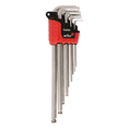 Wiha Tools 9 Pc MagicRing Screw Holding Ball End Hex L-Key Set & Metric ...