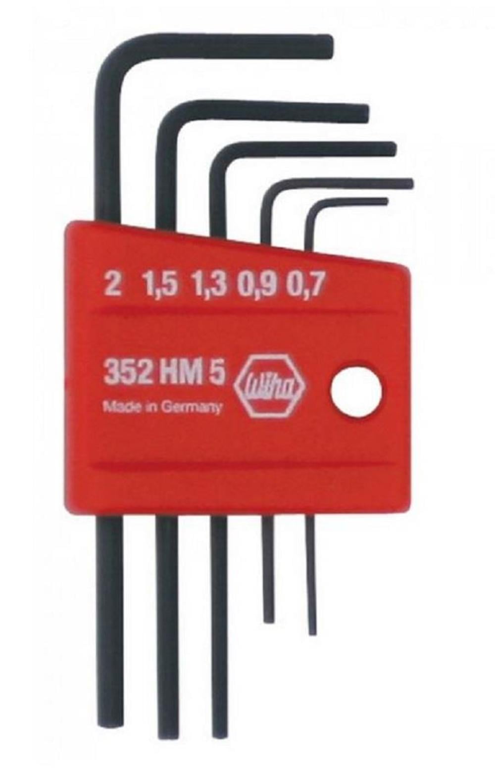 Wiha Mini Hex Metric L-Key Short Arm Set - Walmart.com