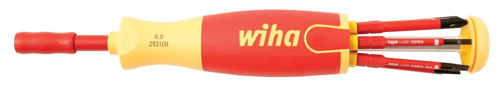 Wiha Multi-Bit Screwdriver, NumBits 7 28393 - Walmart.com