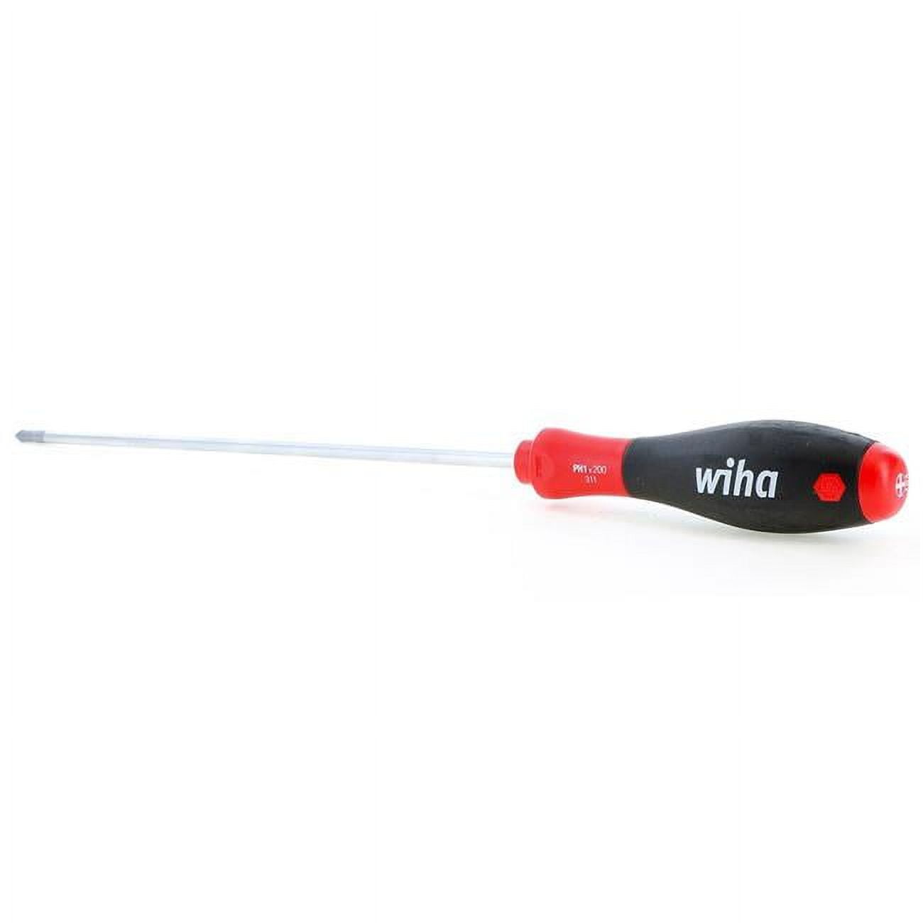 Wiha No. 1 x 200 mm Softfinish Phillips Screwdriver - Walmart.com