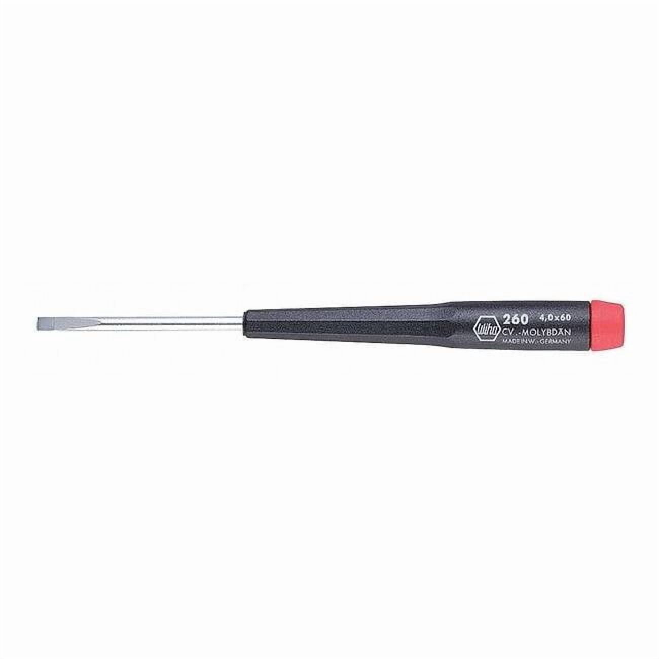 Wiha Precision Slotted Screwdriver 1/8 in Round 26034 - Walmart.com