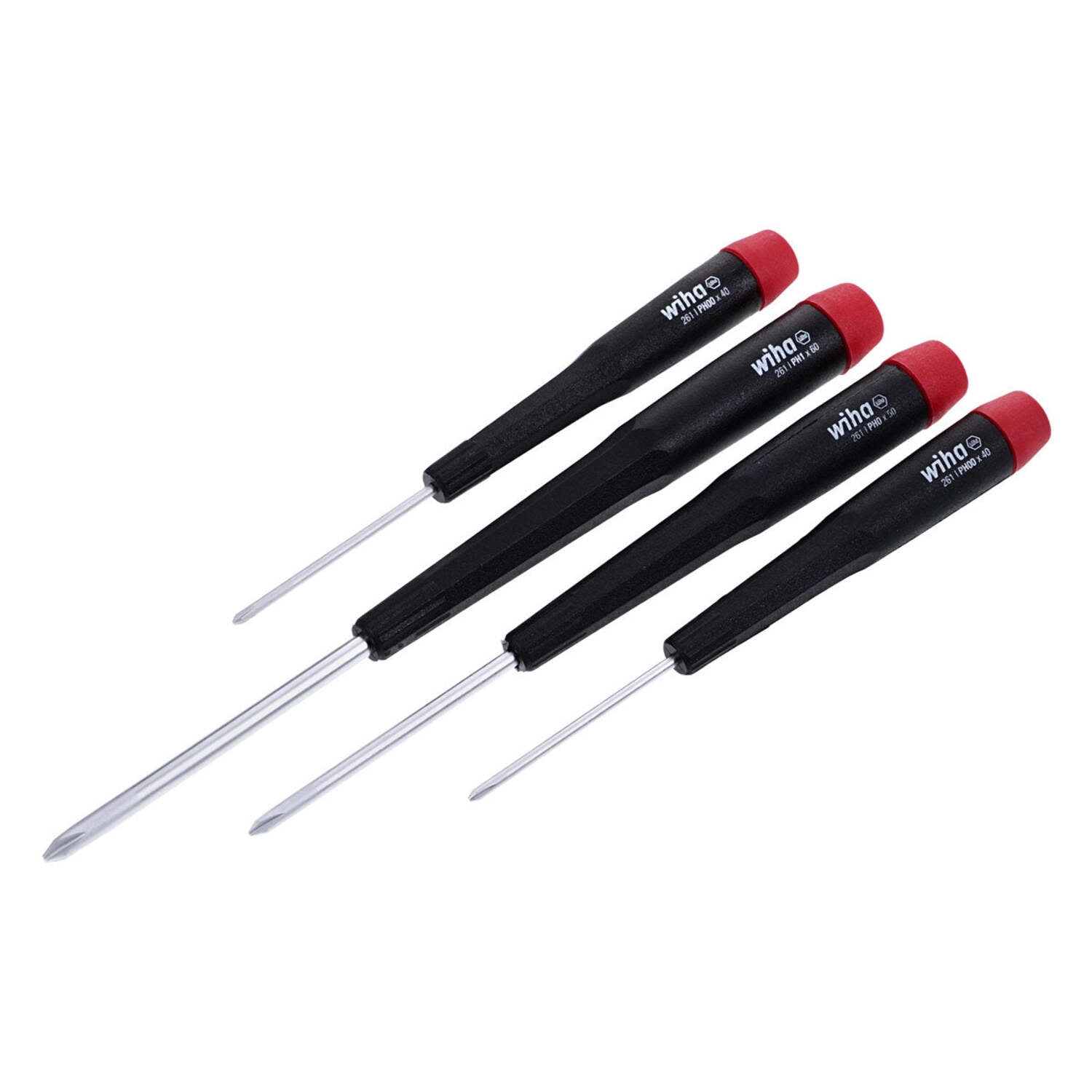 Wiha Precision Screwdriver Set,Phillips,4pcs. 26194 - Walmart.com