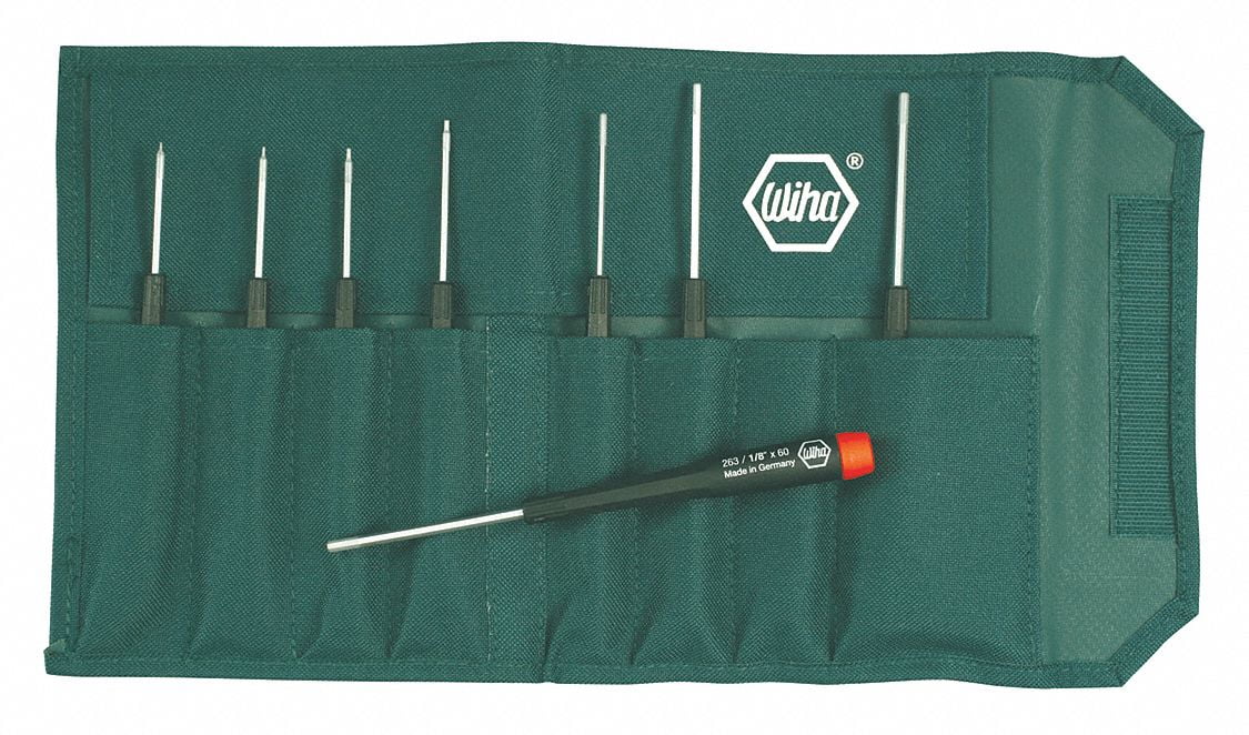 Wiha Precision Screwdriver Set, NmPcs8 26399 - Walmart.com