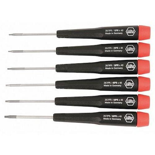 Wiha Precision Screwdriver Set, Pentalobe, 6pcs - Walmart Business Supplies