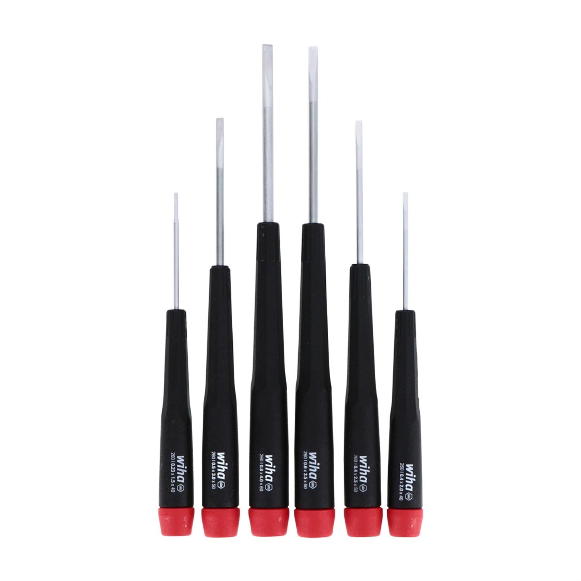 Wiha Precision Slotted Screwdriver Set - 6 Piece Set - Walmart.com