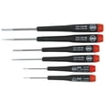 Wiha 26090 Precision Slotted Screwdriver with Precision Handle, 6 Piece ...