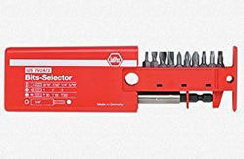Wiha Slotted PhillipsTorx Bit Selector Set with Magnetic 1/4-Inch Bit ...