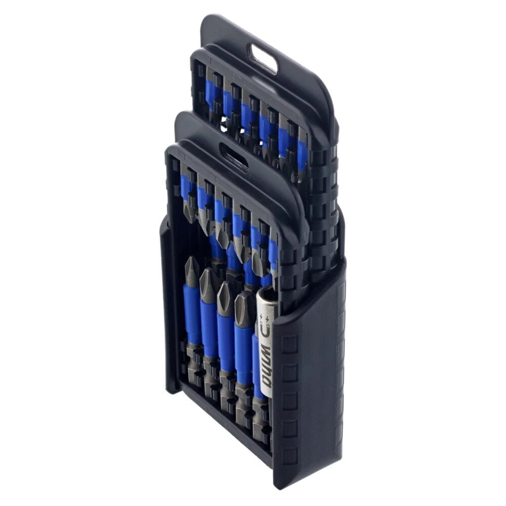 Wiha Tools 70289 TerminatorBlue Impact Driver Bit Set with Belt Clip ...