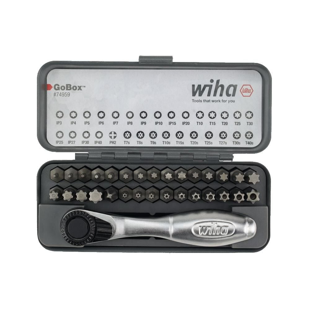 Wiha Tools 74959 GoBox Master Torx Bit Set, 32 Pc. - Walmart.com