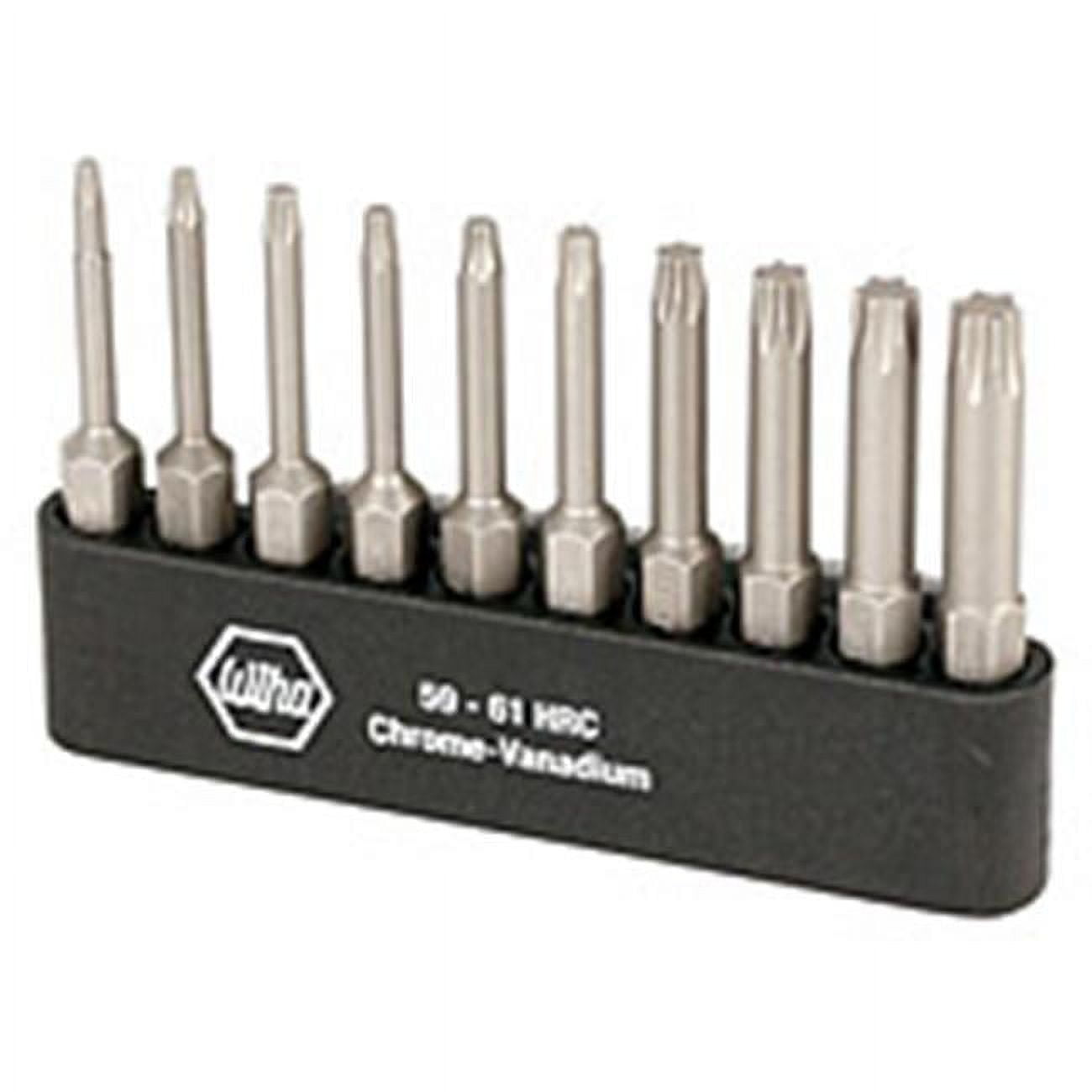 Wiha Tools 74985 Torx Power Bit Belt Pack Set - 10 Pieces - Walmart.com