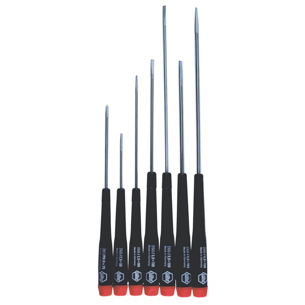 Wiha Tools Precision Tool Sets, Slotted; Phillips, 7 Piece - Walmart.com
