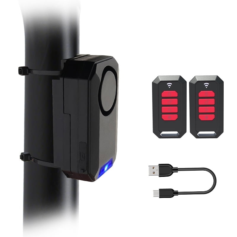 Wiher Bike Alarms, Loud 135dB Alarms for Ebikes, Wireless Bike Alarm ...
