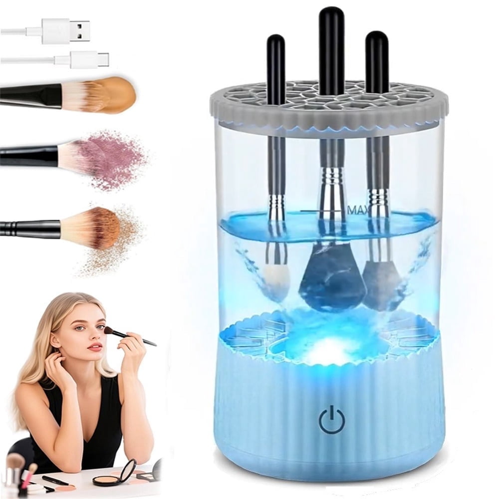 Wiher Makeup Brush Cleaner, Electric Makeup Brush Washer Machine with ...