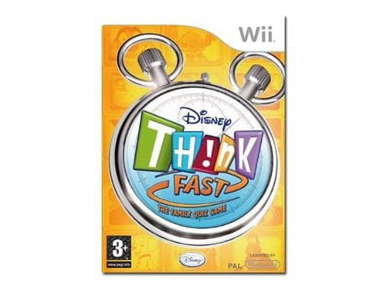 Pre-Owned Wii Disney's Think Fast - Walmart.com