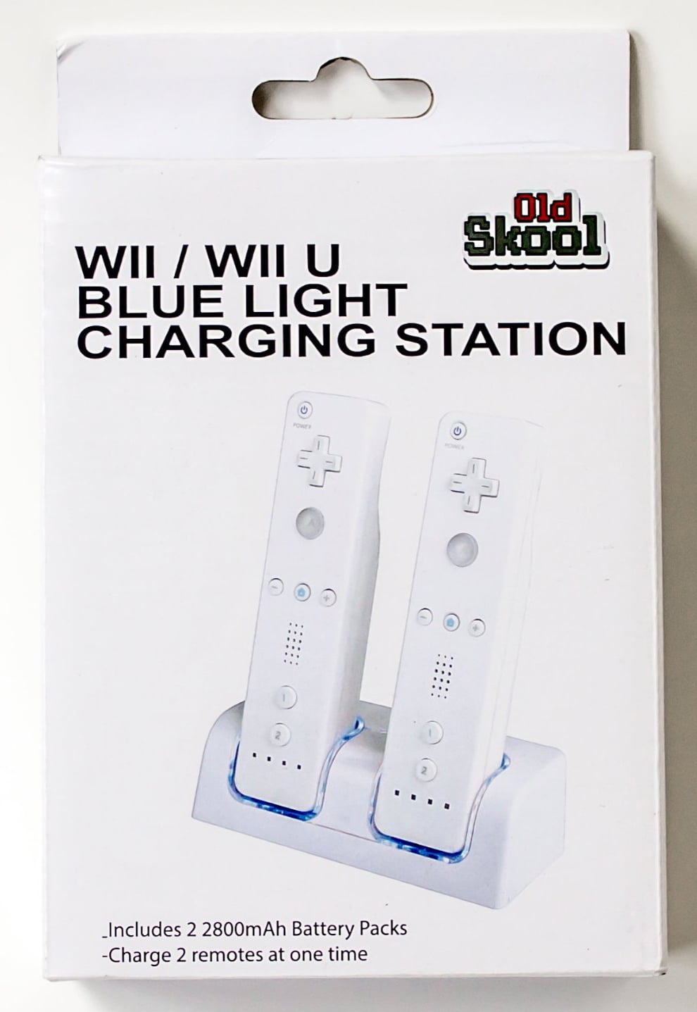 Wii Dual Charging Station w/ 2 Rechargeable Batteries & LED lights for ...
