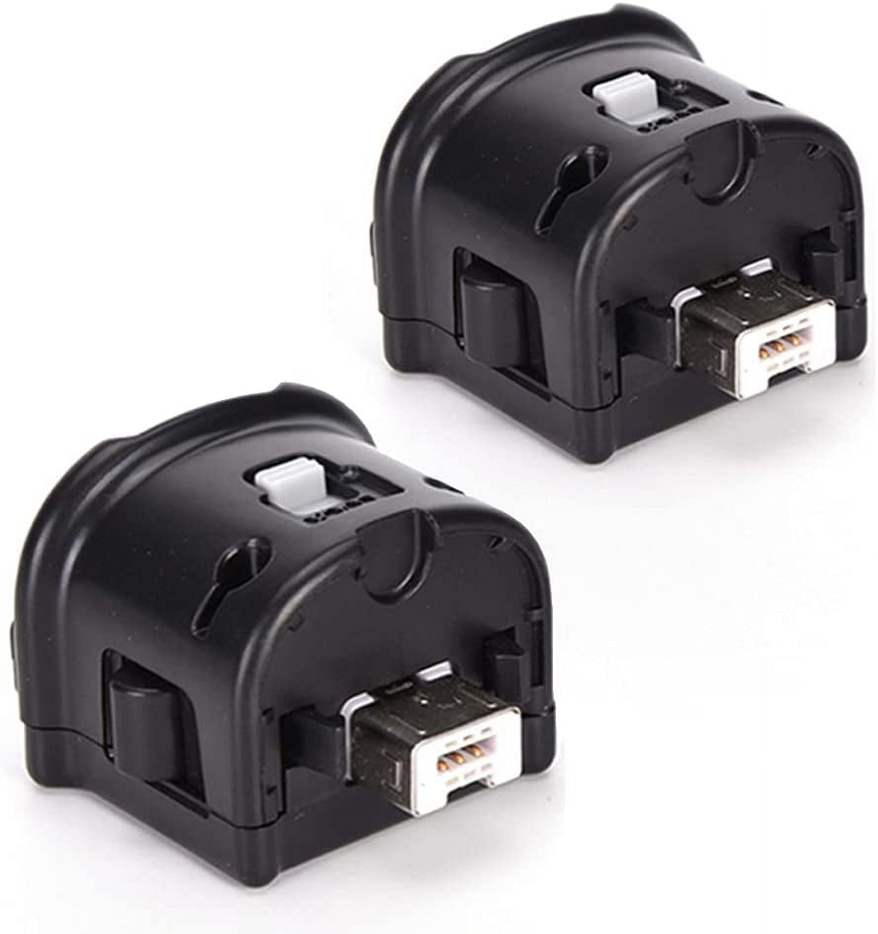 Wii Motion Plus Adapter, 2 Packs Upgraded Motion Attachment for Wii ...