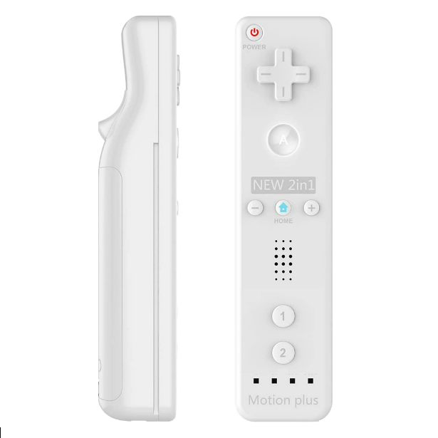 Wii Motion Plus Remote White 3rd Party - Walmart.com