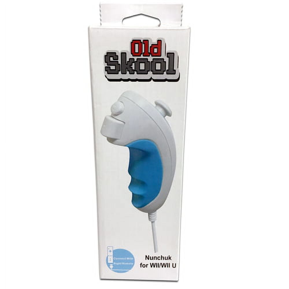 Wii Nunchuk Wii U Nunchuck Controller, White For Nintendo Wii or Wii U ...
