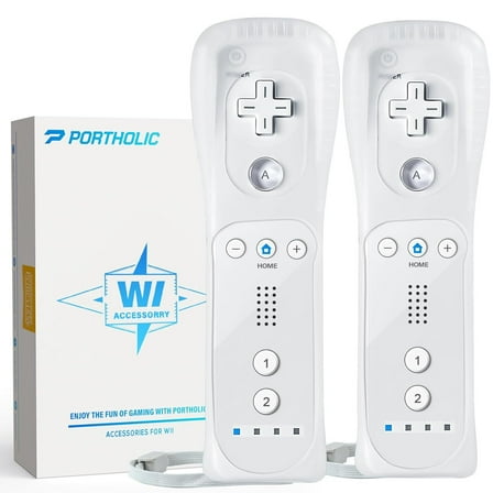 Nintendo, Wii Remote Plus, White, with Wii MotionPlus built-in ...