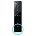 Nintendo Wii Motion Plus Wireless Controller, 3rd Party, Black ...