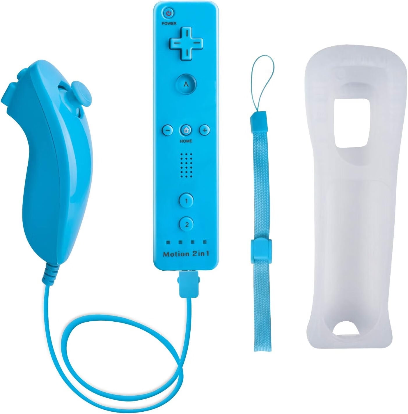 Wii Remotes,Wireless Controllers Compatible with Wii/Wii U with Motion ...