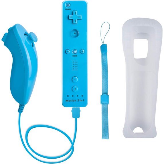 Wii Remotes,Wireless Controllers Compatible with Wii/Wii U with Motion ...