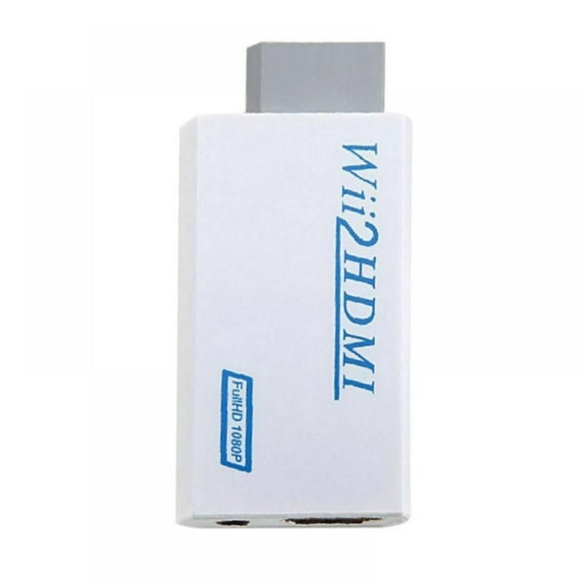 Wii To HDMI Adapter Full Digital Video/Audio Output, 720P/1080P HD HDMI ...