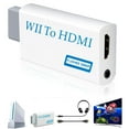 Wii to HDMI Converter Adapter, 1080p 720p Connector Output Video & 3 ...