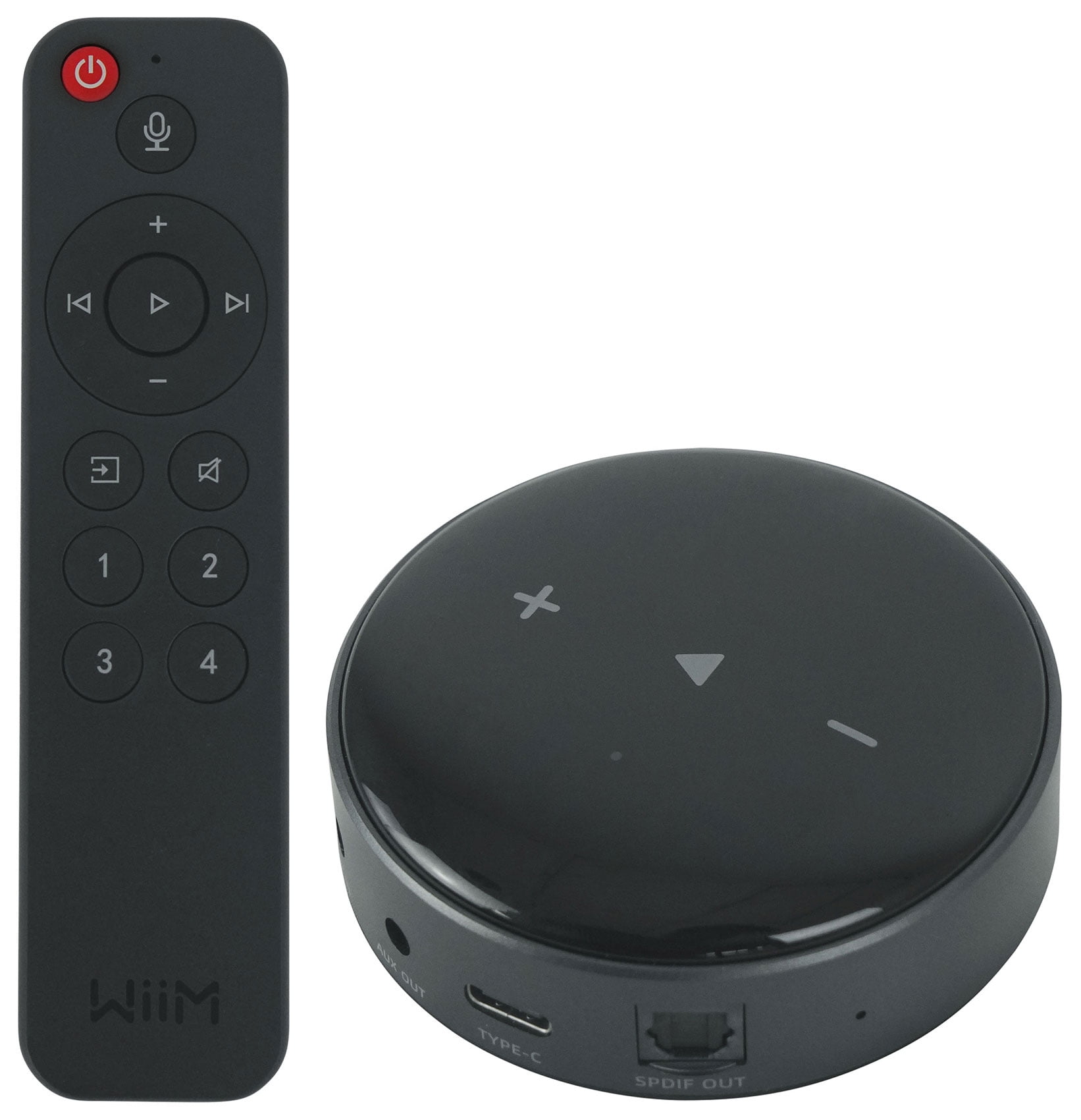 WiiM Mini Wifi Music Player, Bluetooth Stereo Receiver, Audio Streaming ...