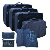 delpattern Packing Cubes for Travel 7 Pcs Foldable Set Lightweight ...