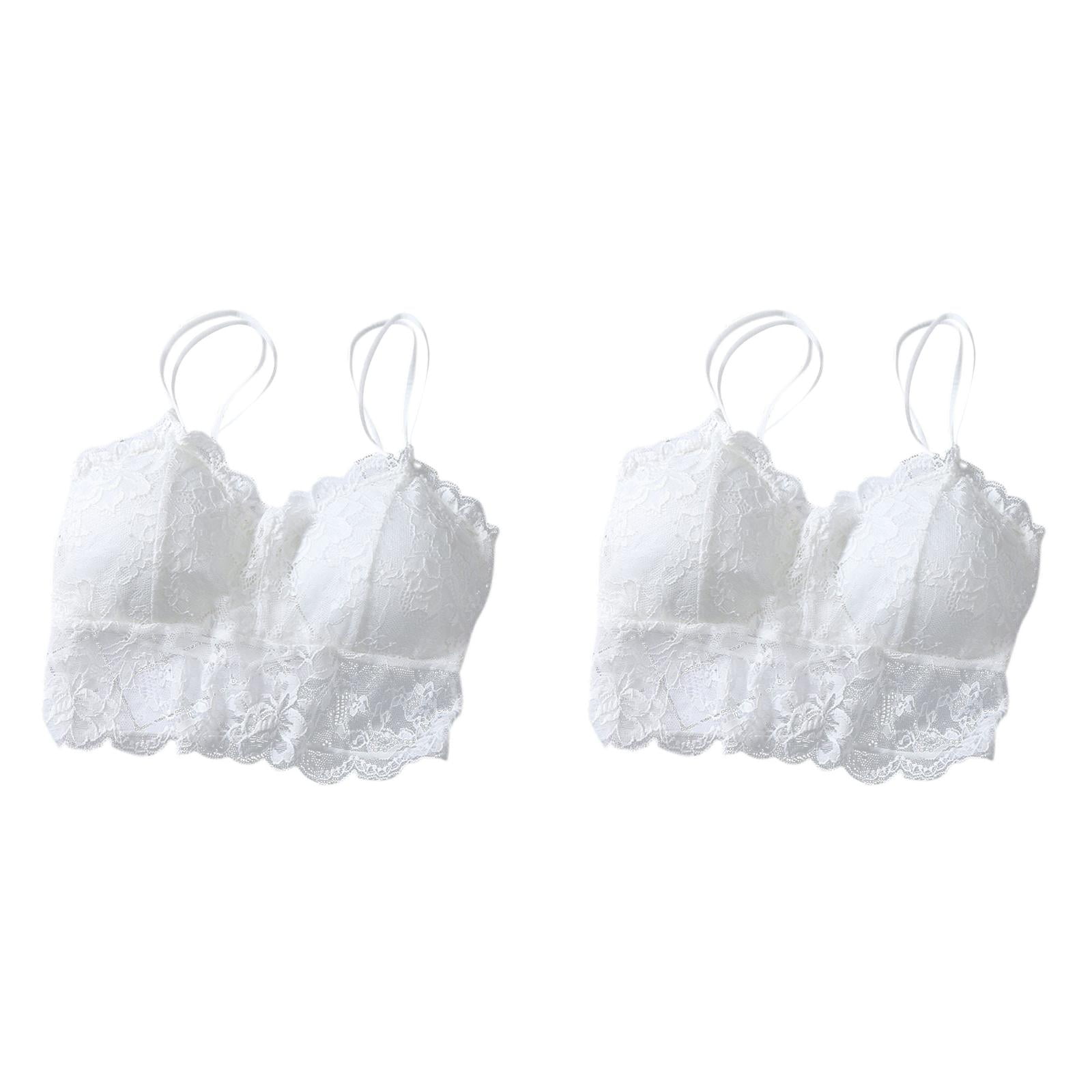 Wijhcboe 2 Pack 1PC Bra Packs Women Sexy Vest Have Low Back Sports Bra ...