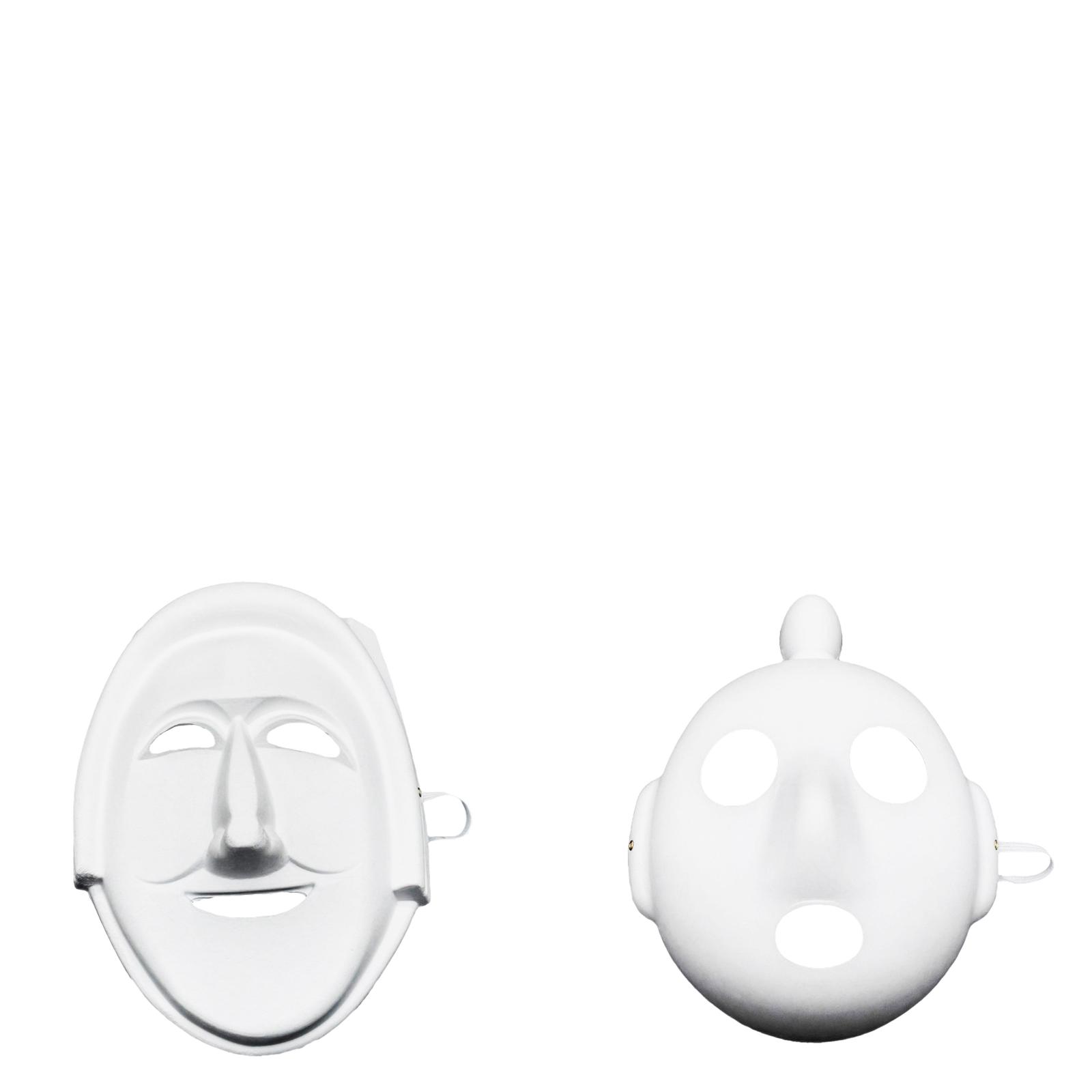 Wijhcboe 2 Pack Diy Masquerade Mask For Women With Stick Painting Mould ...