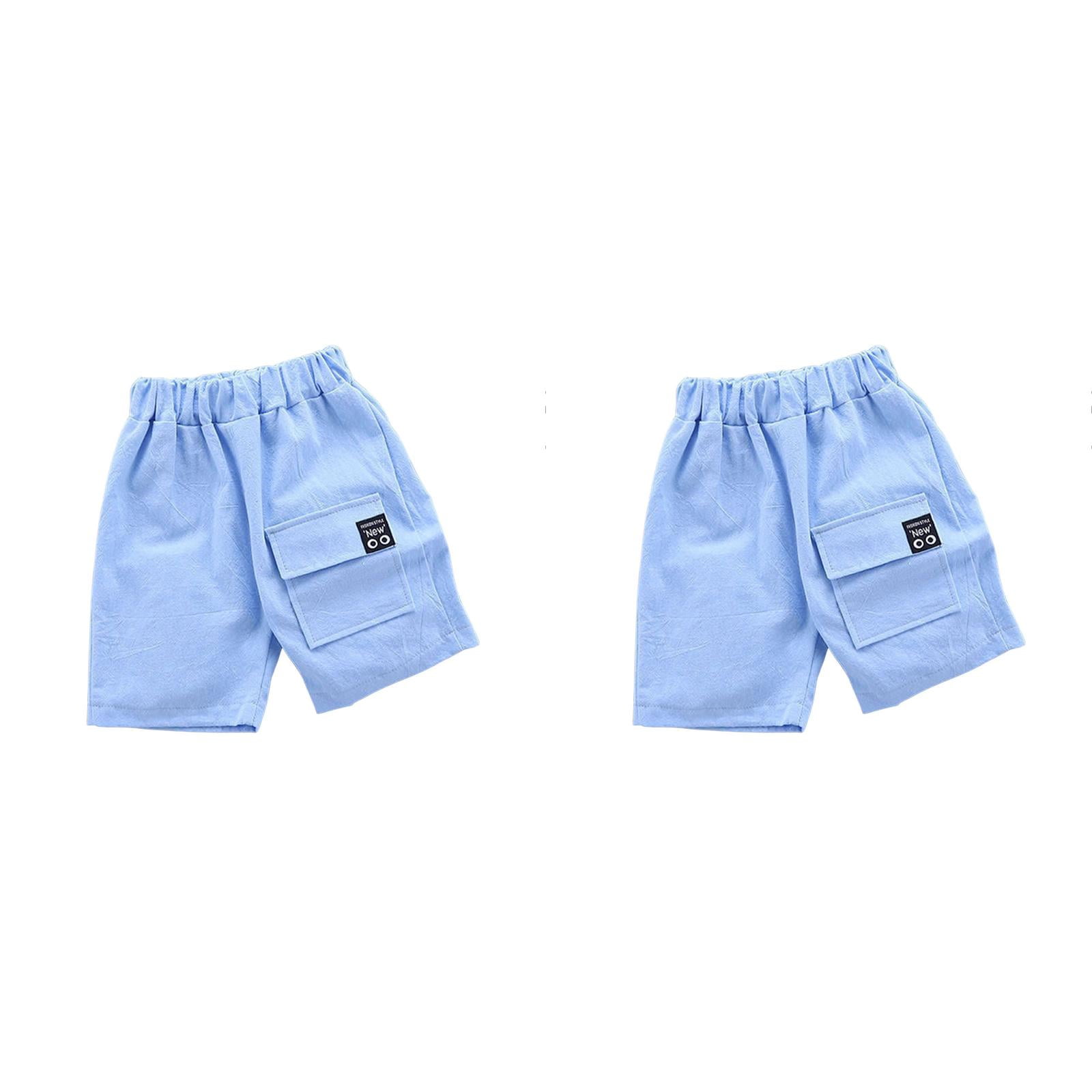 Wijhcboe 2 Pack Kids Shorts Toddler Baby Girls Boys Summer Clothes for ...