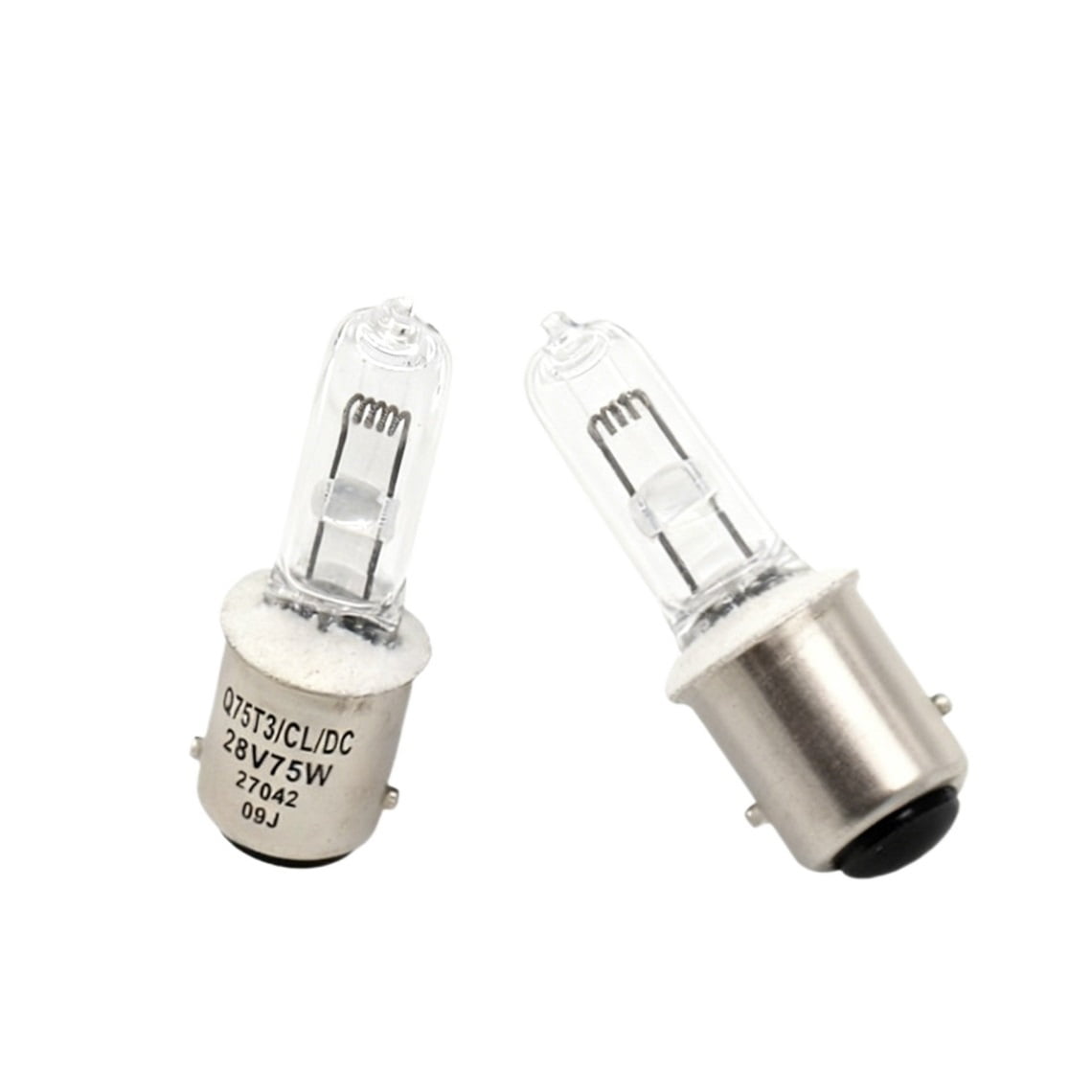 Wikene DN-27042 JCD 28V 75W JCD28V-75WGB BA15d Q75T3CL/DC-28V75W quartz ...