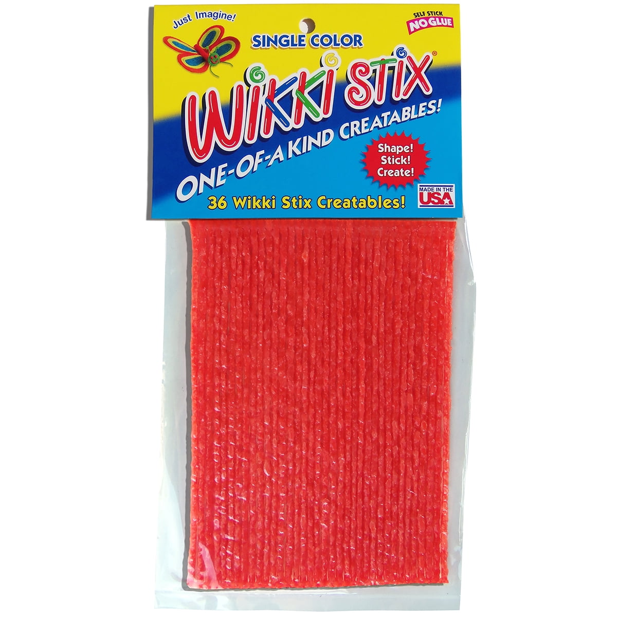 Wikki Stix 6" 36/Pkg-Orange, Pk 3, Wikki Stix - Walmart.com