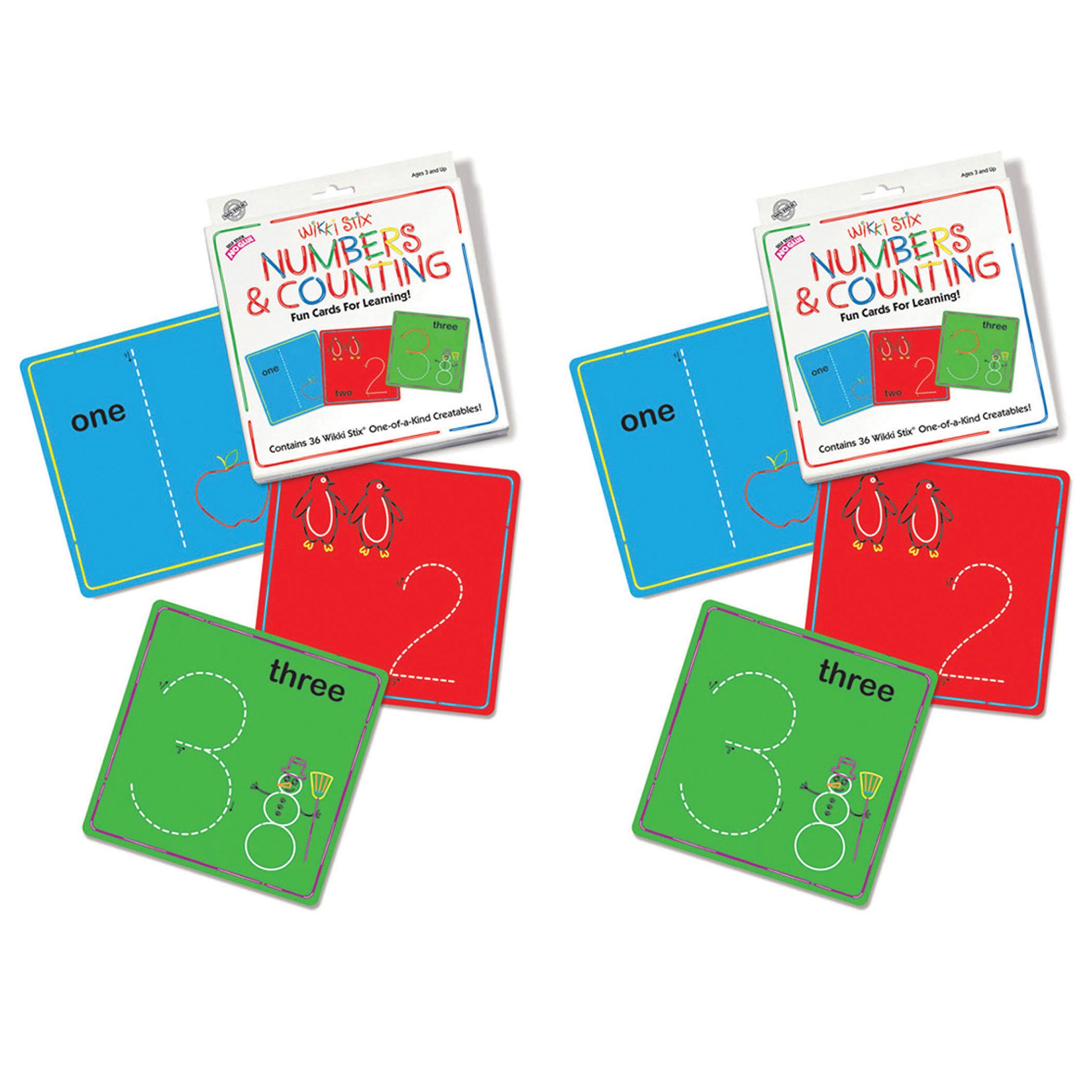 Wikki Stix® Numbers & Counting Cards Set, Pack of 2 Sets - Walmart.com