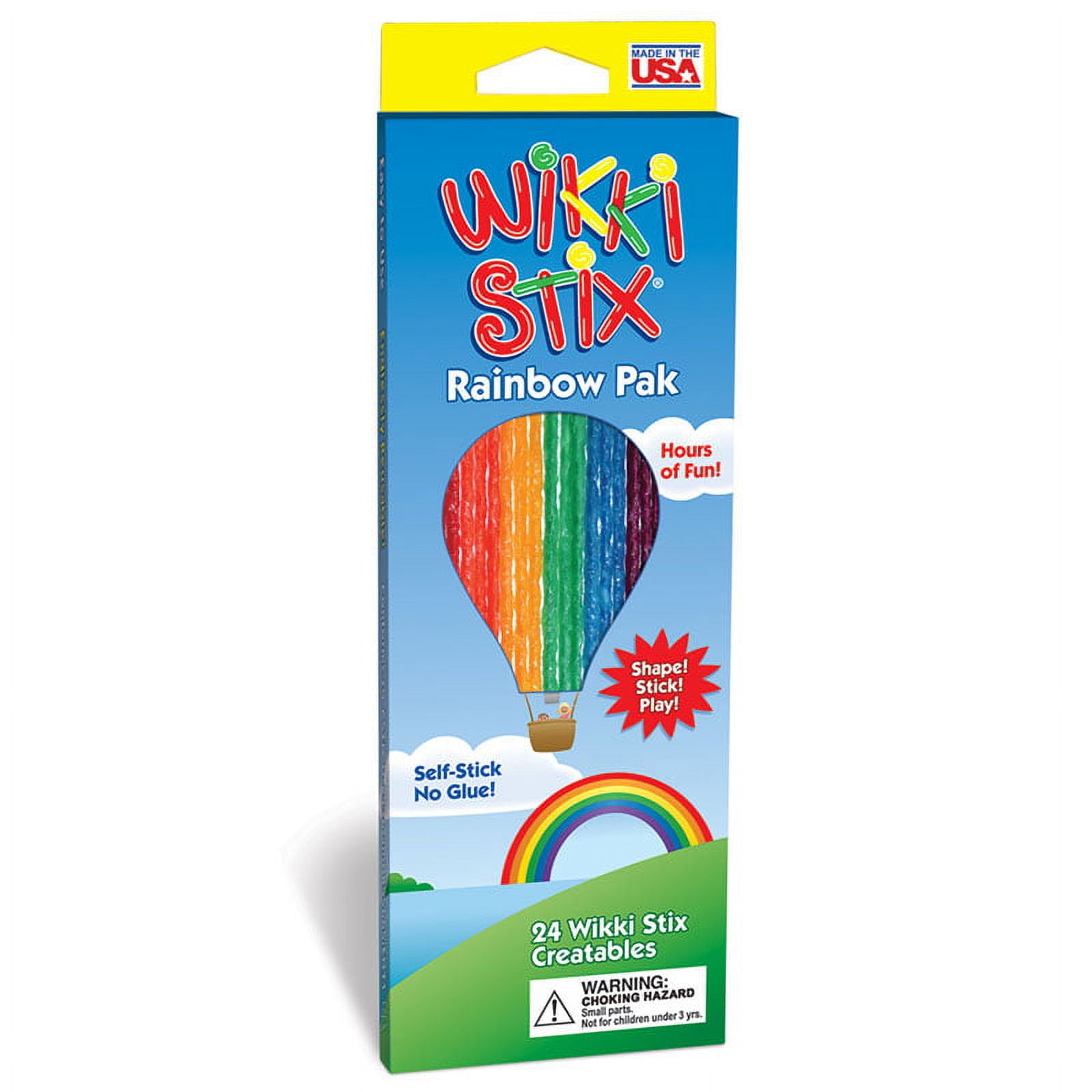 Wikki Stix Rainbow Pack, 24 Wikki Stix - Walmart.com