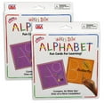 Wikki Stix WKX606-2 Alphabet Cards Set, Multi Color - Case of 2 ...
