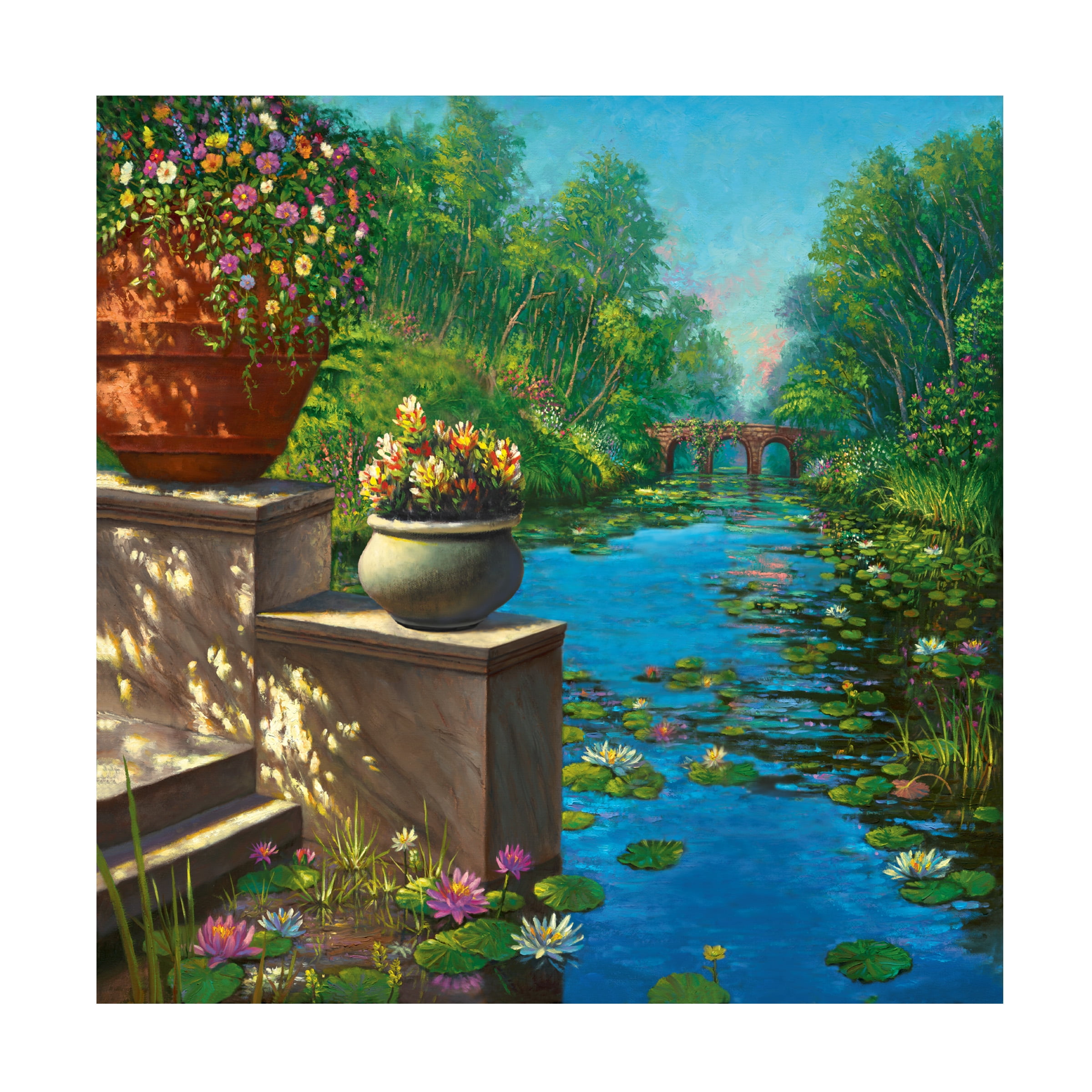 Wil Cormier 'The Secret Garden 2' Canvas Art - Walmart.com